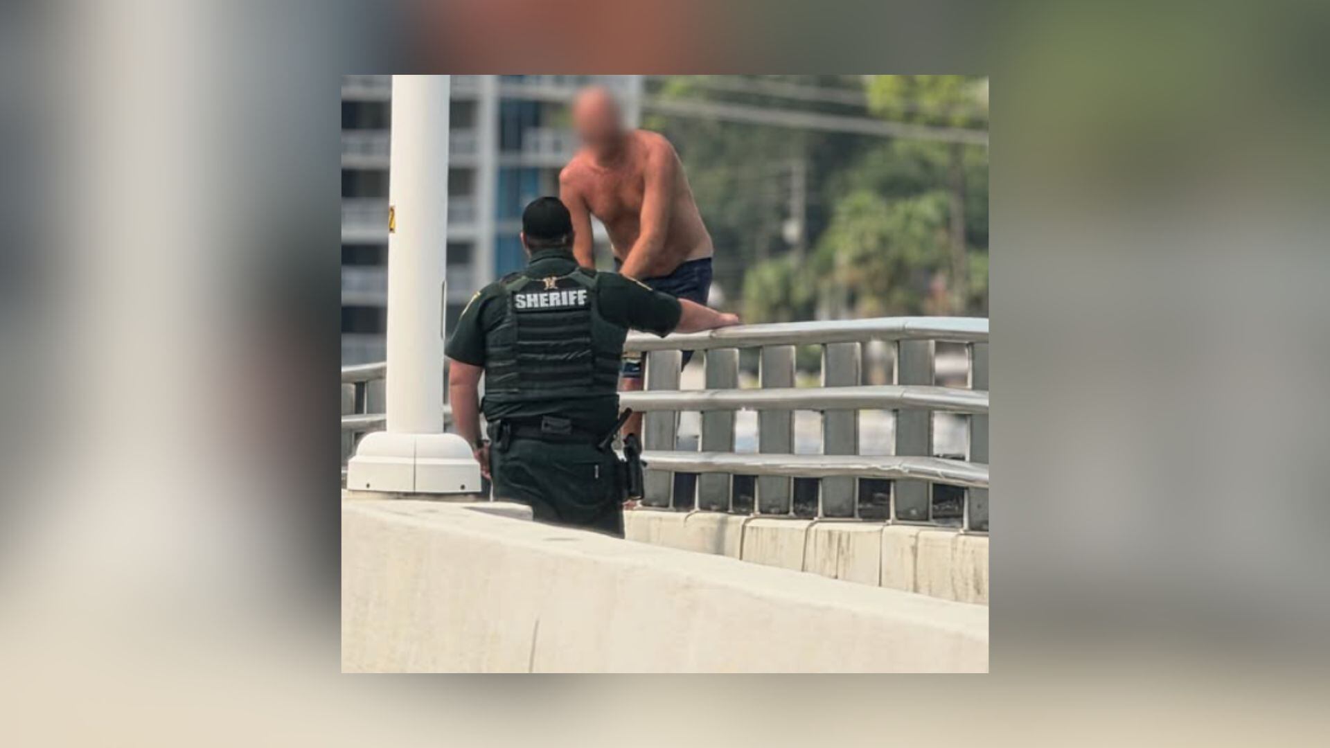 BCSO says deputy’s compassionate response helps talk man off ledge in ...