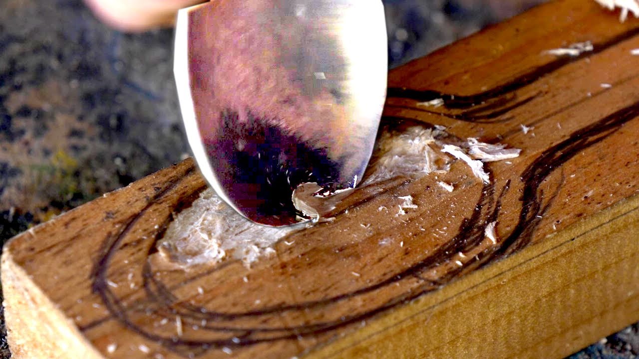 Can I make a spoon using only a spoon?