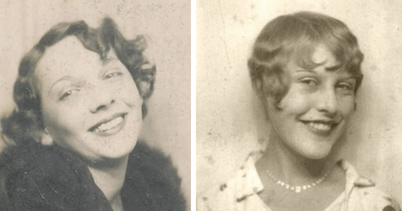 Stunning Vintage Photobooth Selfies from the 1920s Reveal the Playful ...