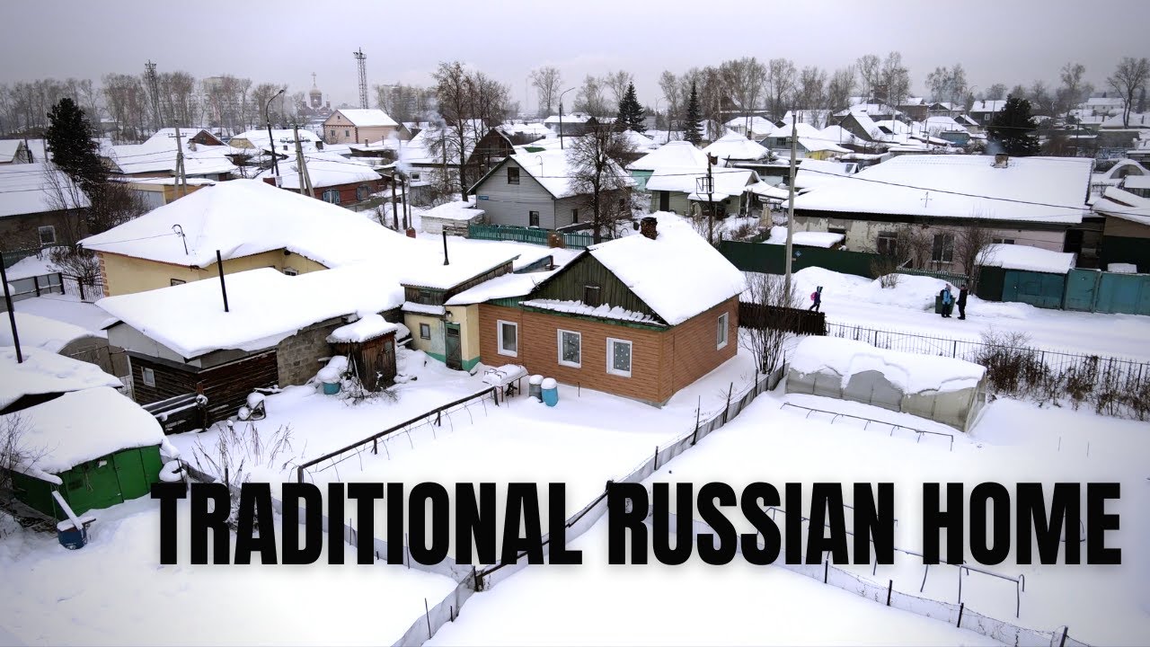 Visiting a traditional Russian house 2023 - How some people in Russia ...