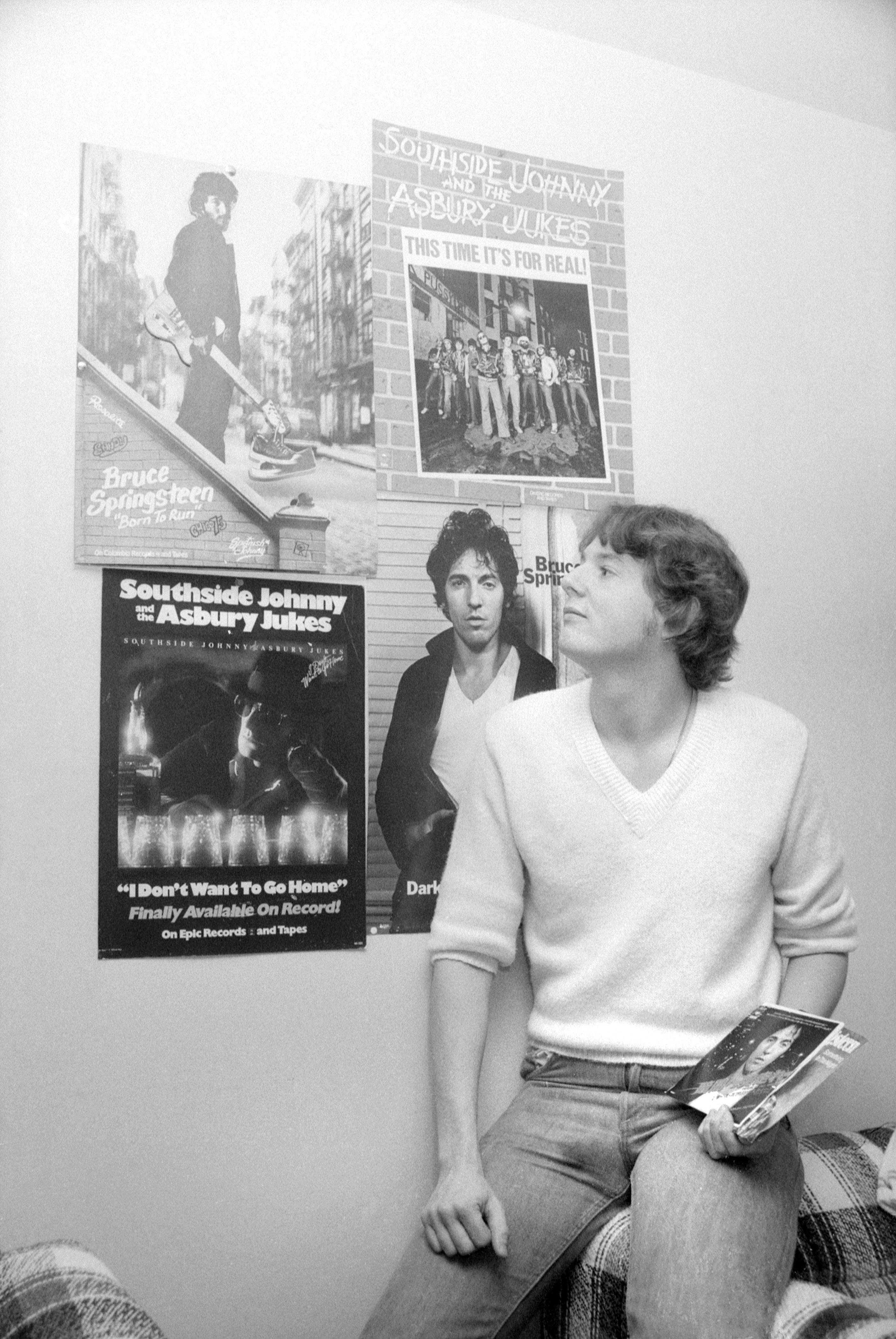 Neptune man hooked on Bruce Springsteen (1979)