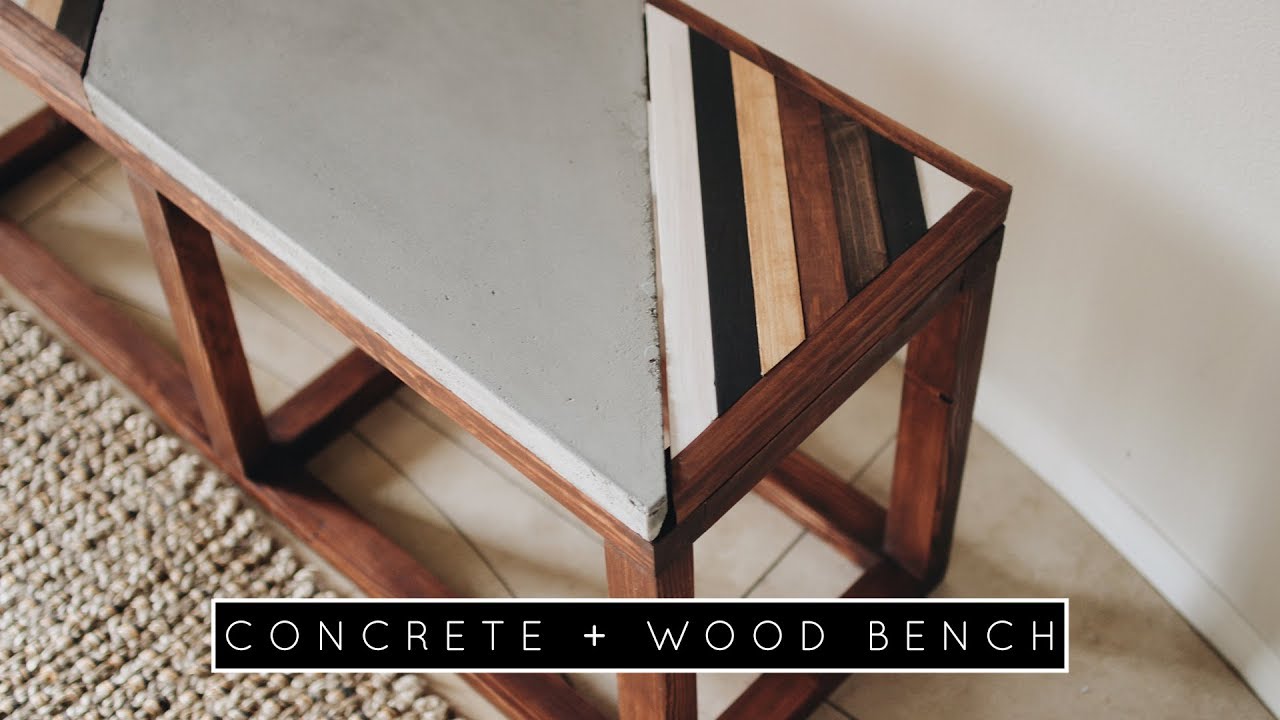 Can I really build a concrete bench?