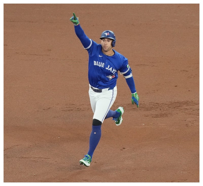 George Springer hace historia con Toronto y supera a Derek Jeter en ...