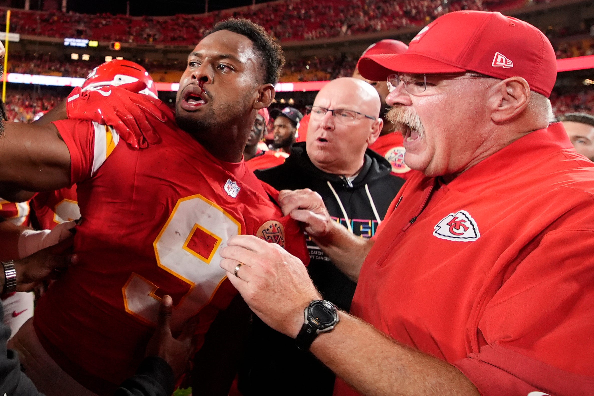 Ex-Patriots WR JuJu Smith-Schuster takes hit from Lions’ Brian Branch ...
