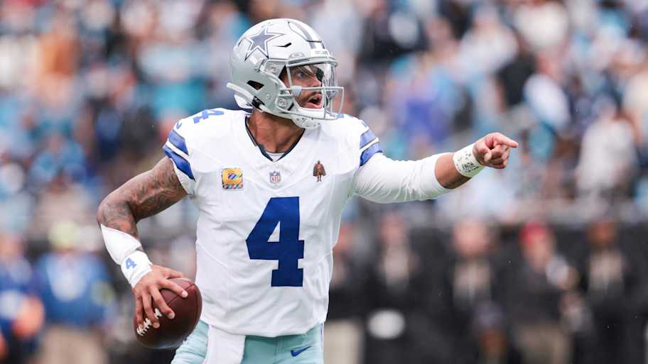 Dak Prescott gets elite grade in Week 6 vs Panthers while defense lets ...