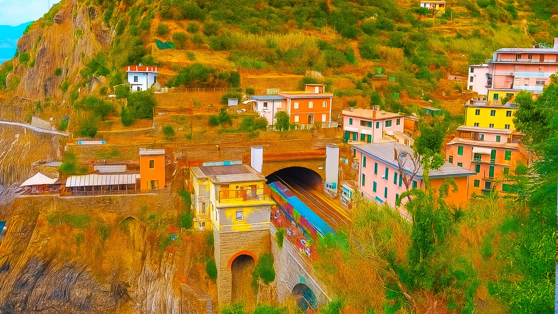 Cinque Terre, Italy – Coastal Village Journey (4K)