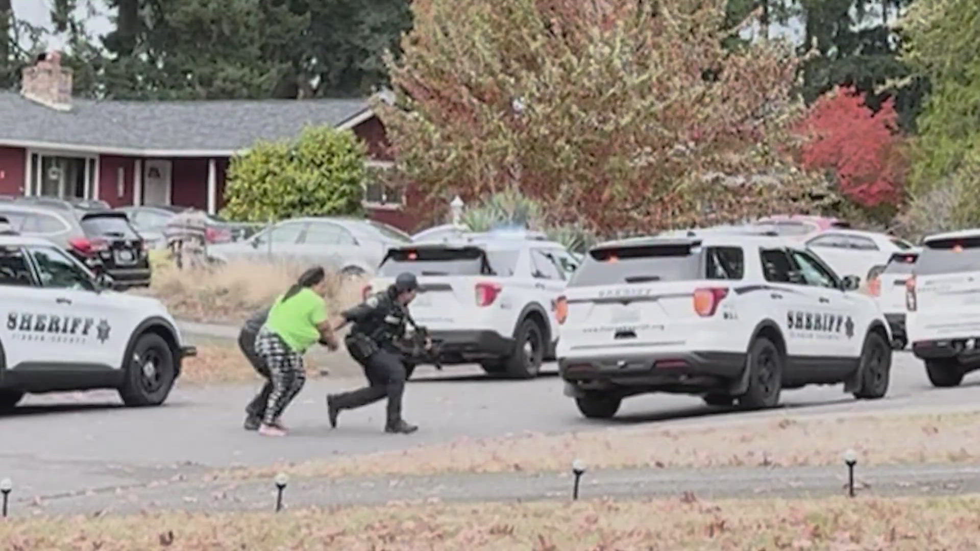 Man shot by police after tense standoff