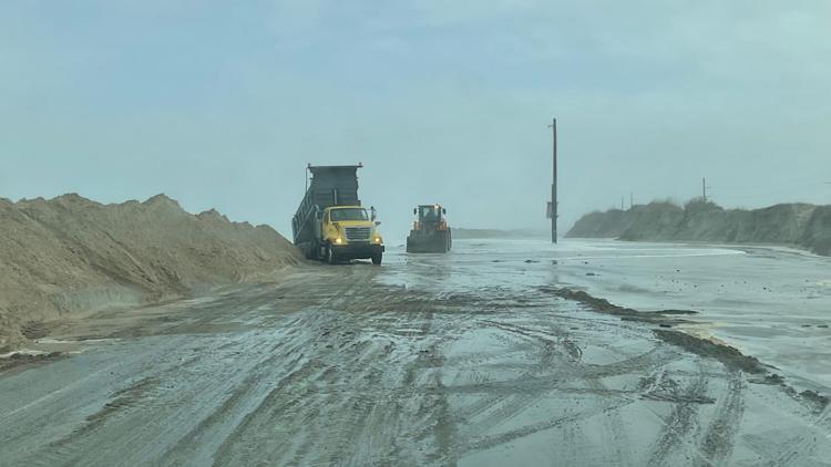 NC-12 partially reopens after nor'easter