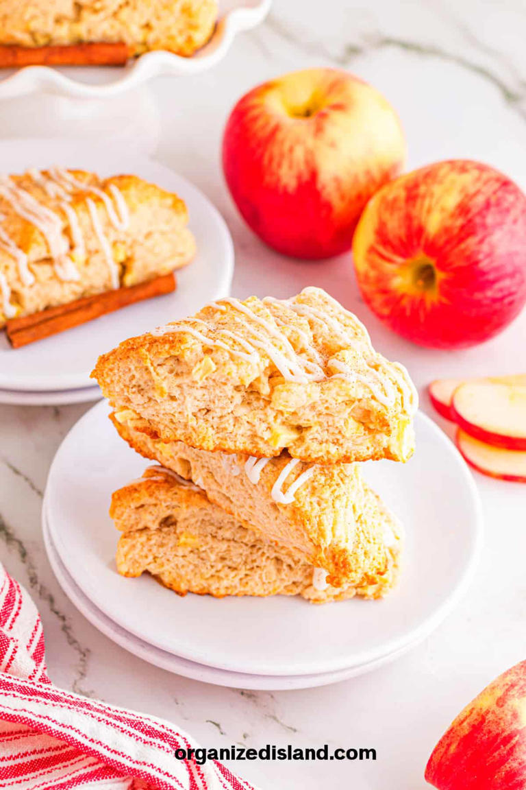 Buttery Apple Scones Recipe