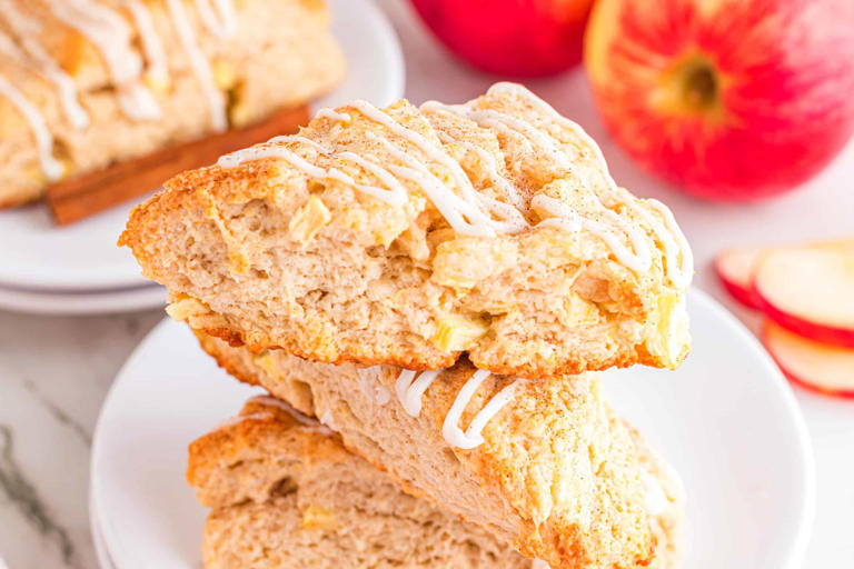 Buttery Apple Scones Recipe