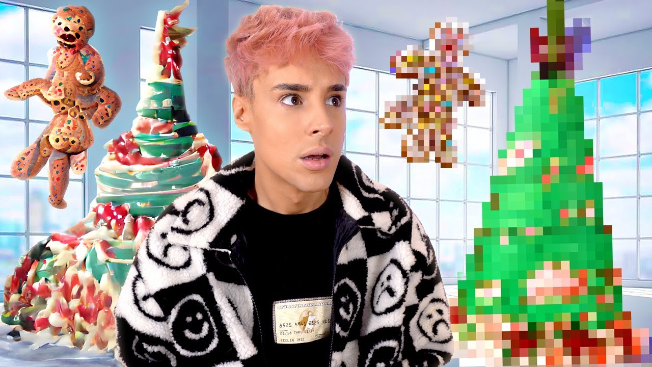 Cakes designed by AI ordered from a real bakery