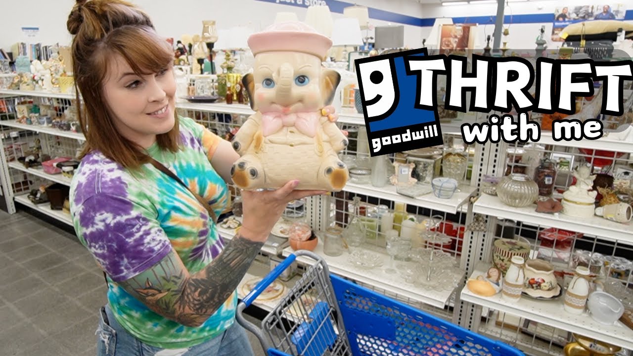 Goodwill Thrift with Me | Crazy Lamp Lady