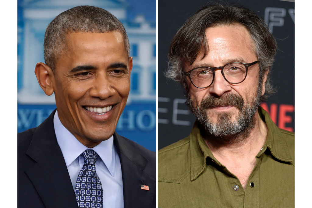 Marc Maron ends his podcast with final guest Barack Obama after 16 ...