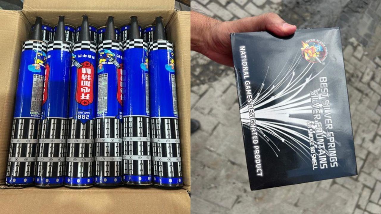DRI Mumbai seizes 20 metric tonnes of Chinese firecrackers worth Rs 6. ...