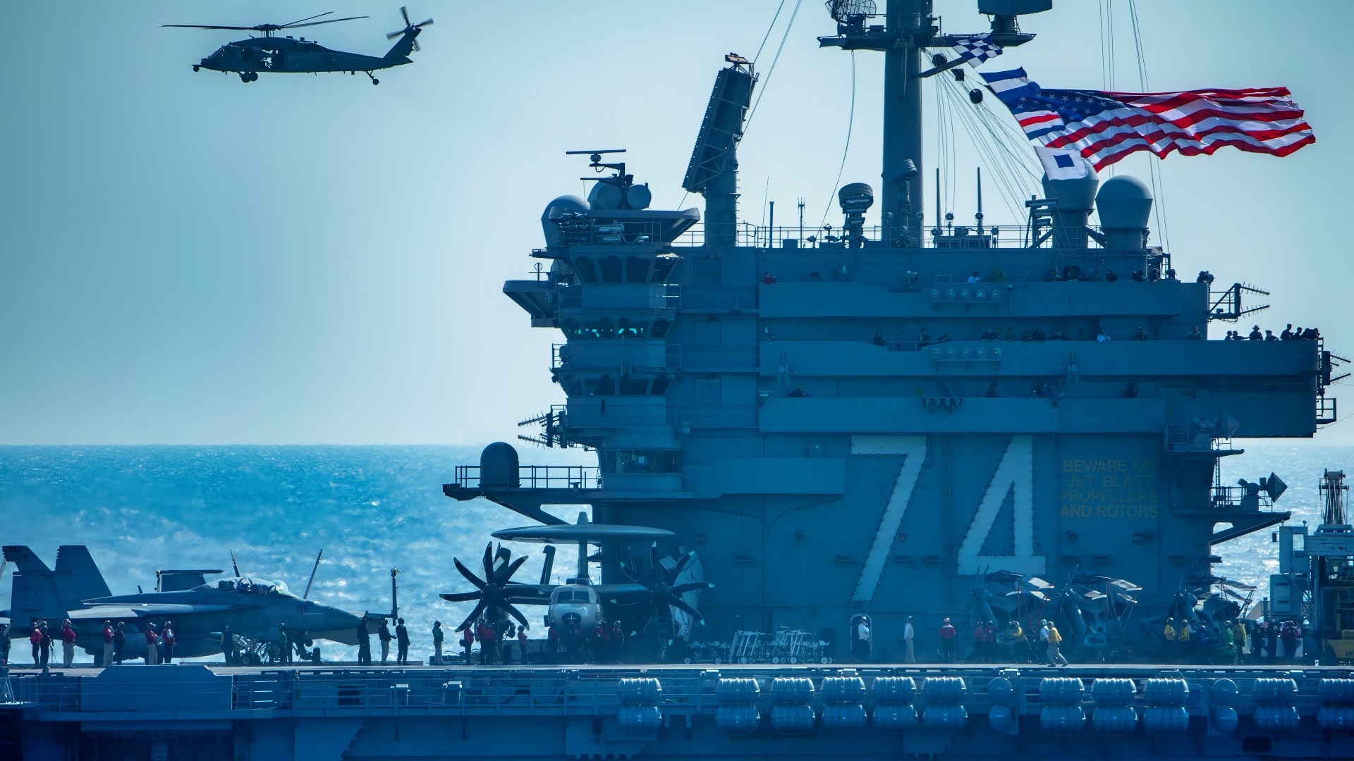 ‘Out Action’ for 5 Years: Nimitz-Class Nuclear Aircraft Carrier USS ...