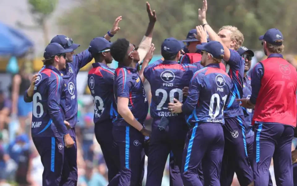 Namibia upset South Africa as Windhoek debut ends in last-ball thriller