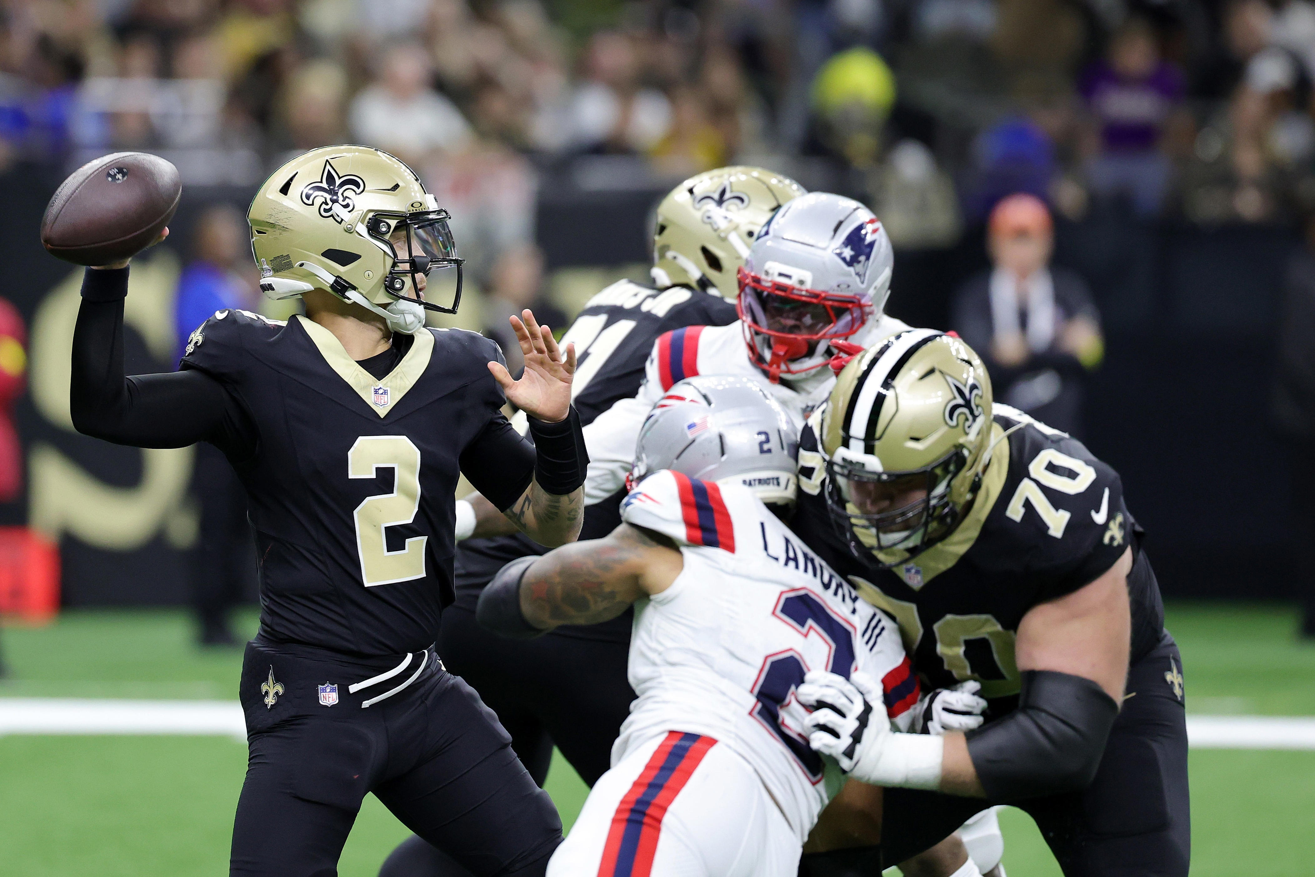 Spencer Rattler's best game yet wasn't enough to get the Saints a win