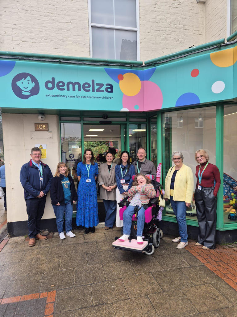Children’s charity Demelza opens newest shop in Heathfield