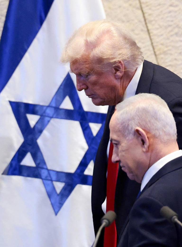 President Trump declares an ‘end of an age of terror and death’ to ...