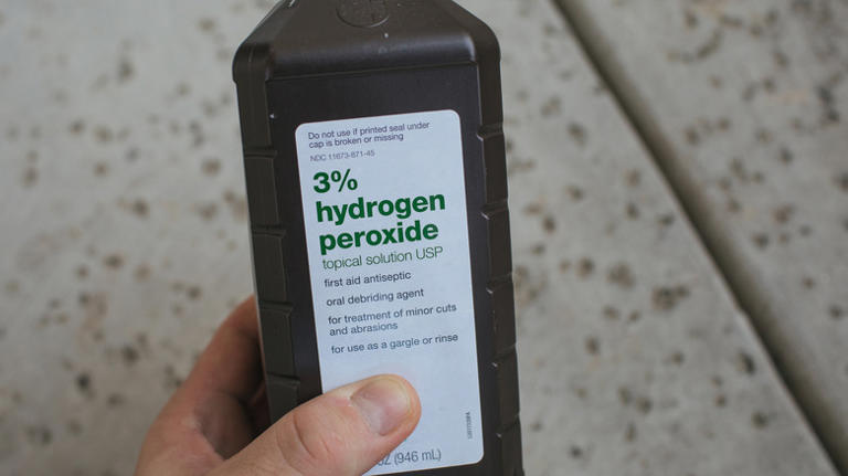 Hydrogen Peroxide Not Fizzing While Cleaning? Here's What It Means