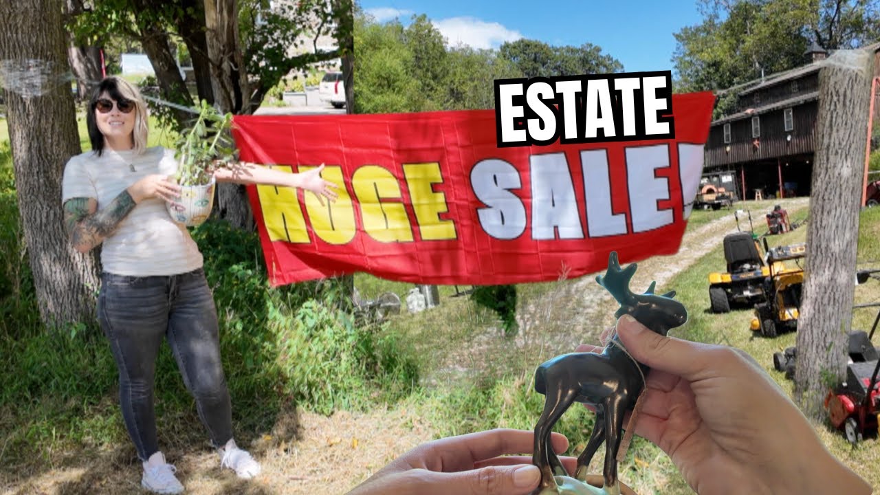Bought everything I could carry at this estate sale