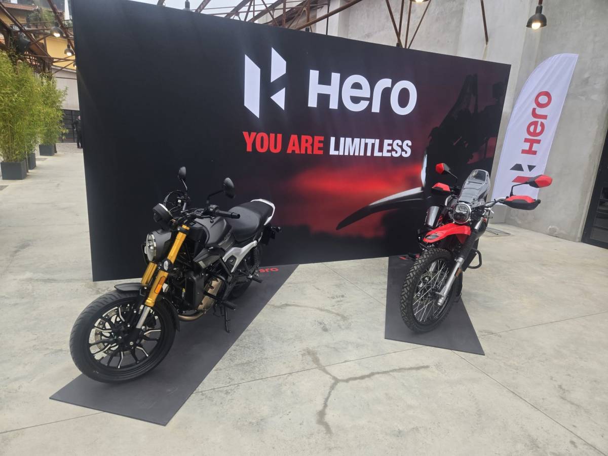 Hero Xpulse 200 4V e Hunk 440, il colosso indiano sbarca in Italia con due succulenti novità che ...