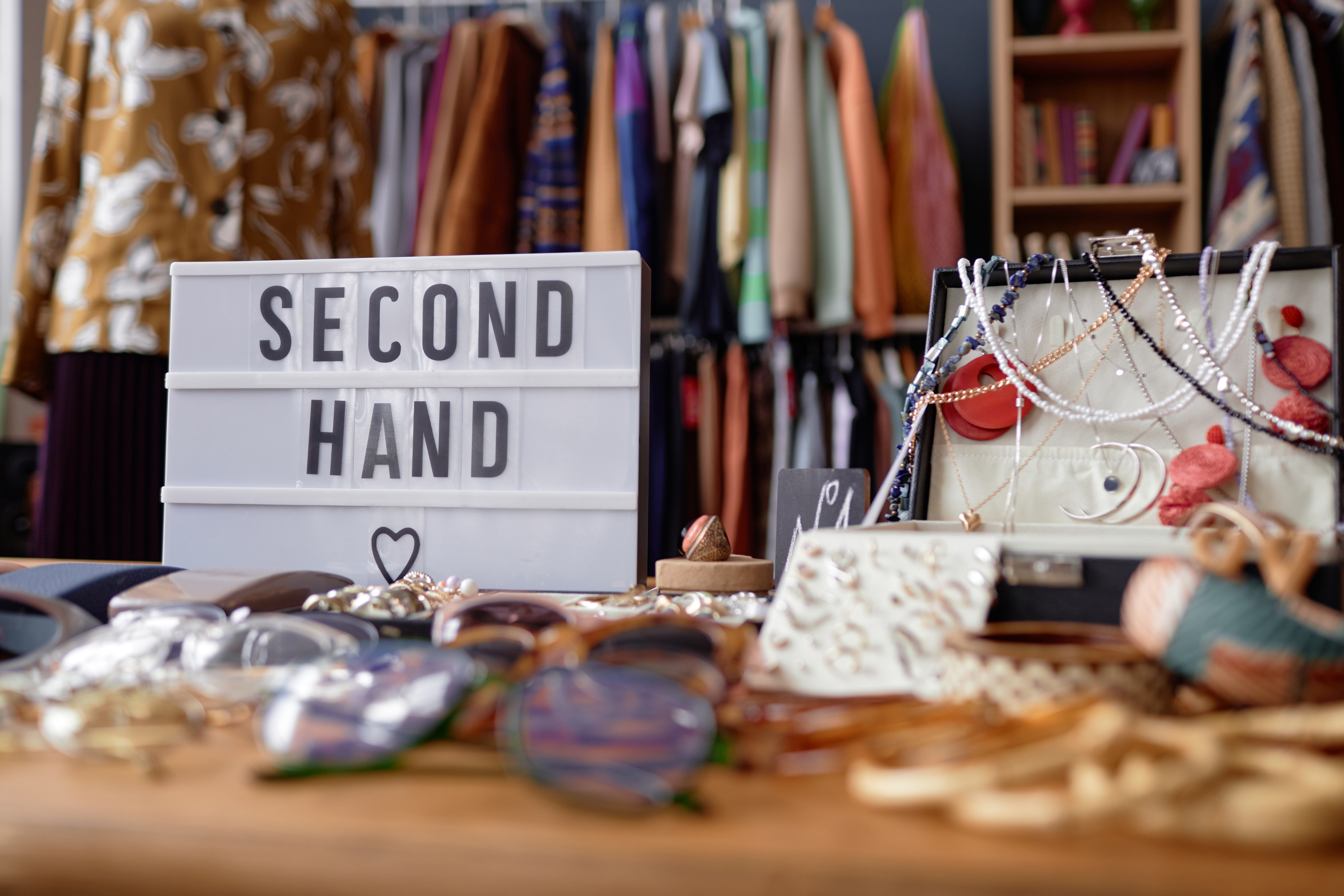 Woman browsing Goodwill spots familiar item—then realizes its true meaning