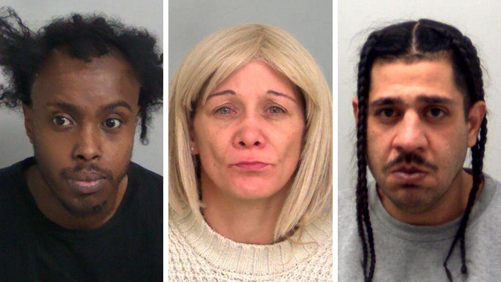 Trio jailed over drug dealer shooting in daylight