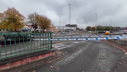 Police depart scene of Wolverhampton shooting