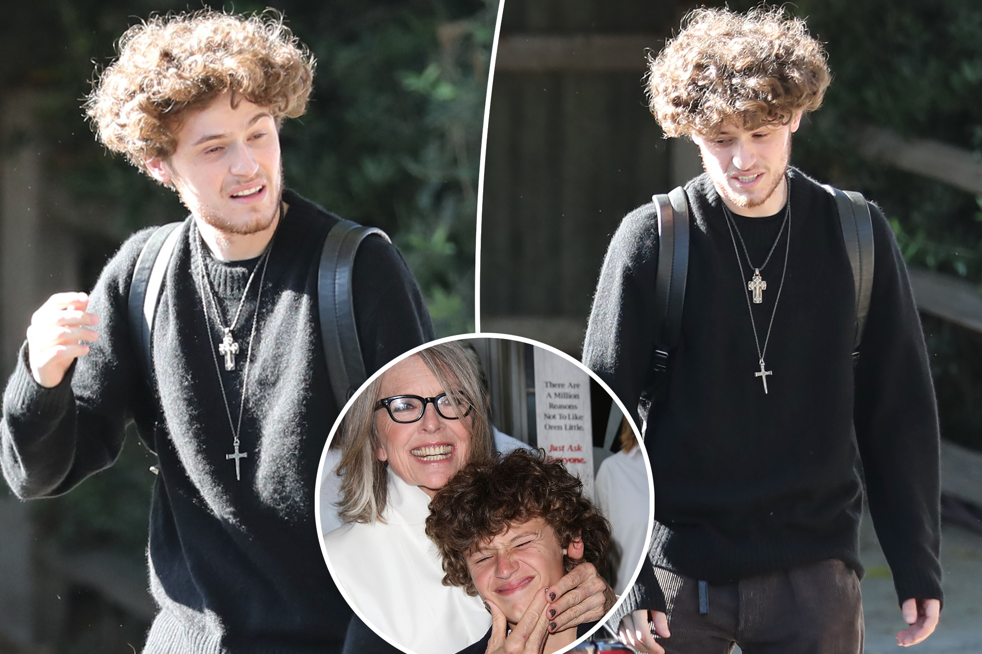 Diane Keaton’s son Duke, 25, subtly honors late mom in first sighting ...