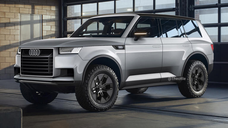 Audi’s New 4×4 Could Blend Scout DNA With G-Class Swagger