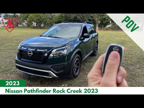 Nissan Pathfinder Rock Creek 2023 - Encendido [POV - 4K]
