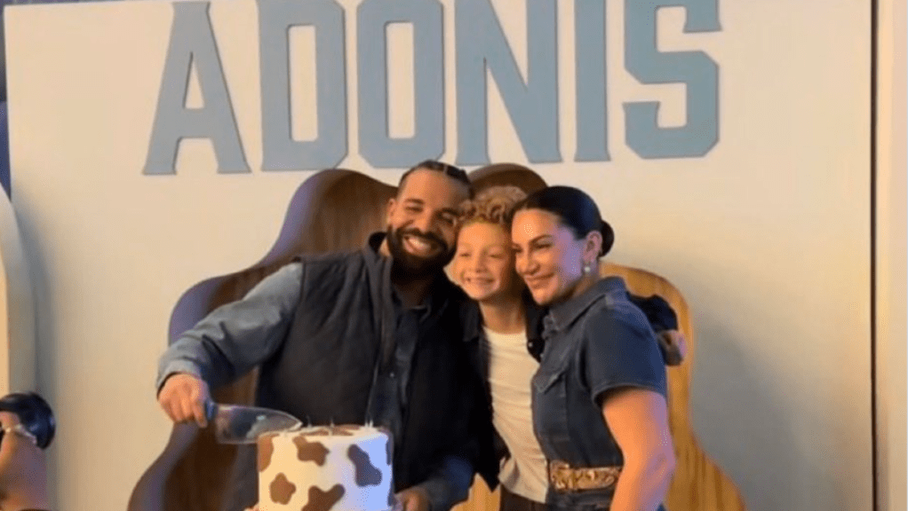 Drake And Sophie Brussaux Celebrate Adonis' 8th Birthday