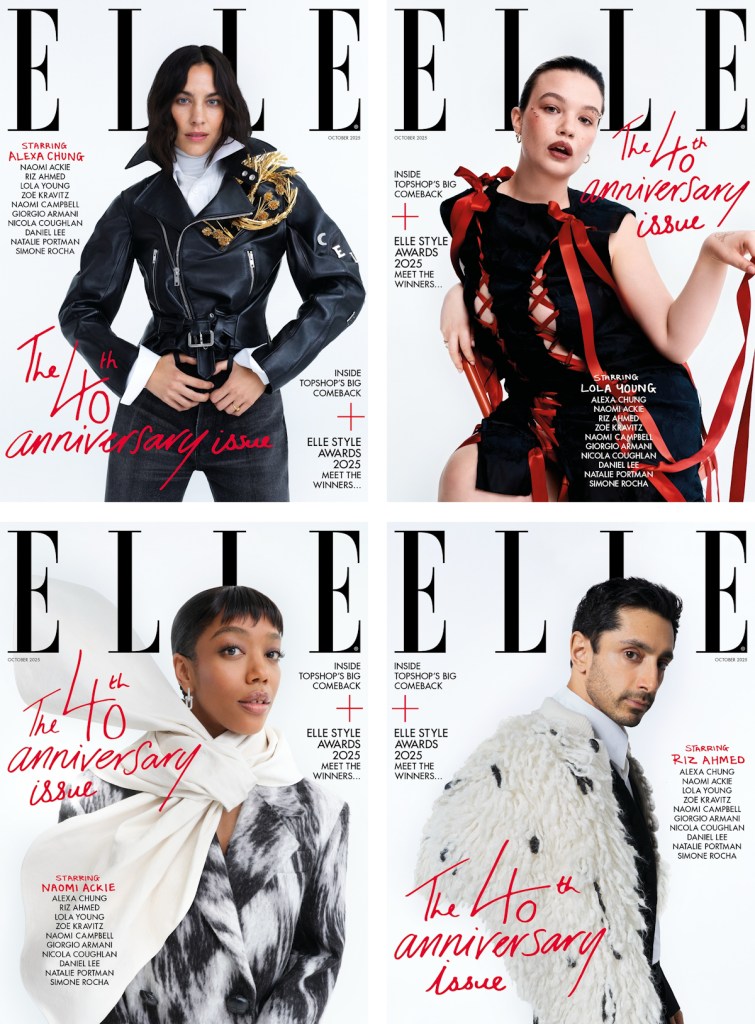 Alexa Chung, Naomi Ackie & More Help British ELLE Celebrate 40 Years of ...