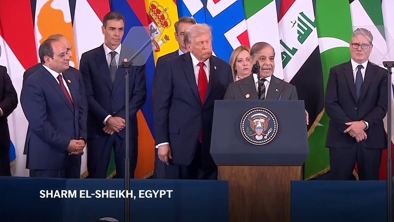 Pakistan's Sharif touts Trump for next year's Nobel Peace Prize at ...