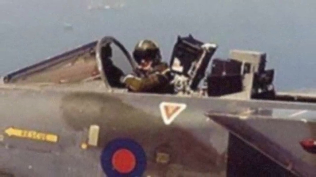 RAF Tornado Flying with the Top Down