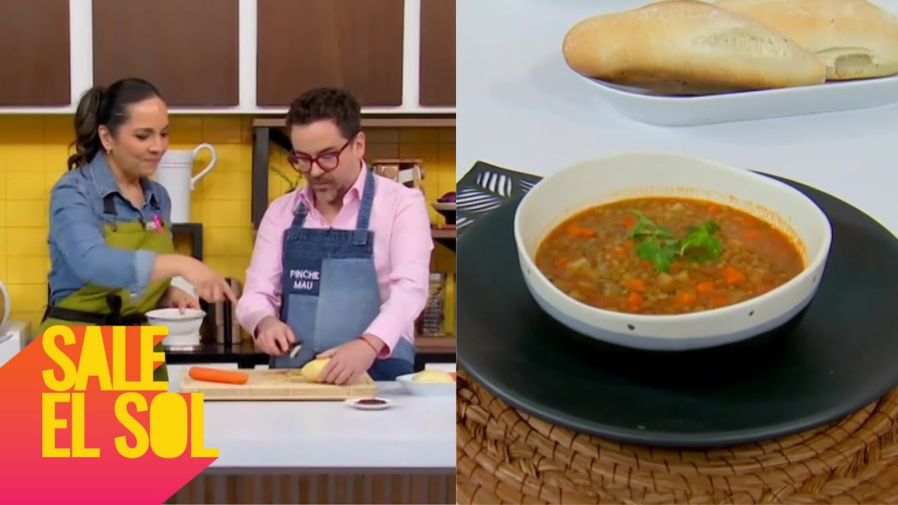 Receta de DELICIOSAS lentejas con la chef Ingrid Ramos
