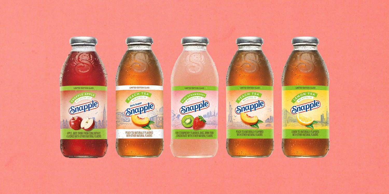 Snapple Is Bringing Back Its Iconic Glass Bottles — But Only in 1 State