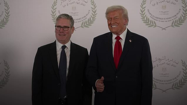 Sir Keir Starmer hails 'historic day' as Gaza peace plan is signed