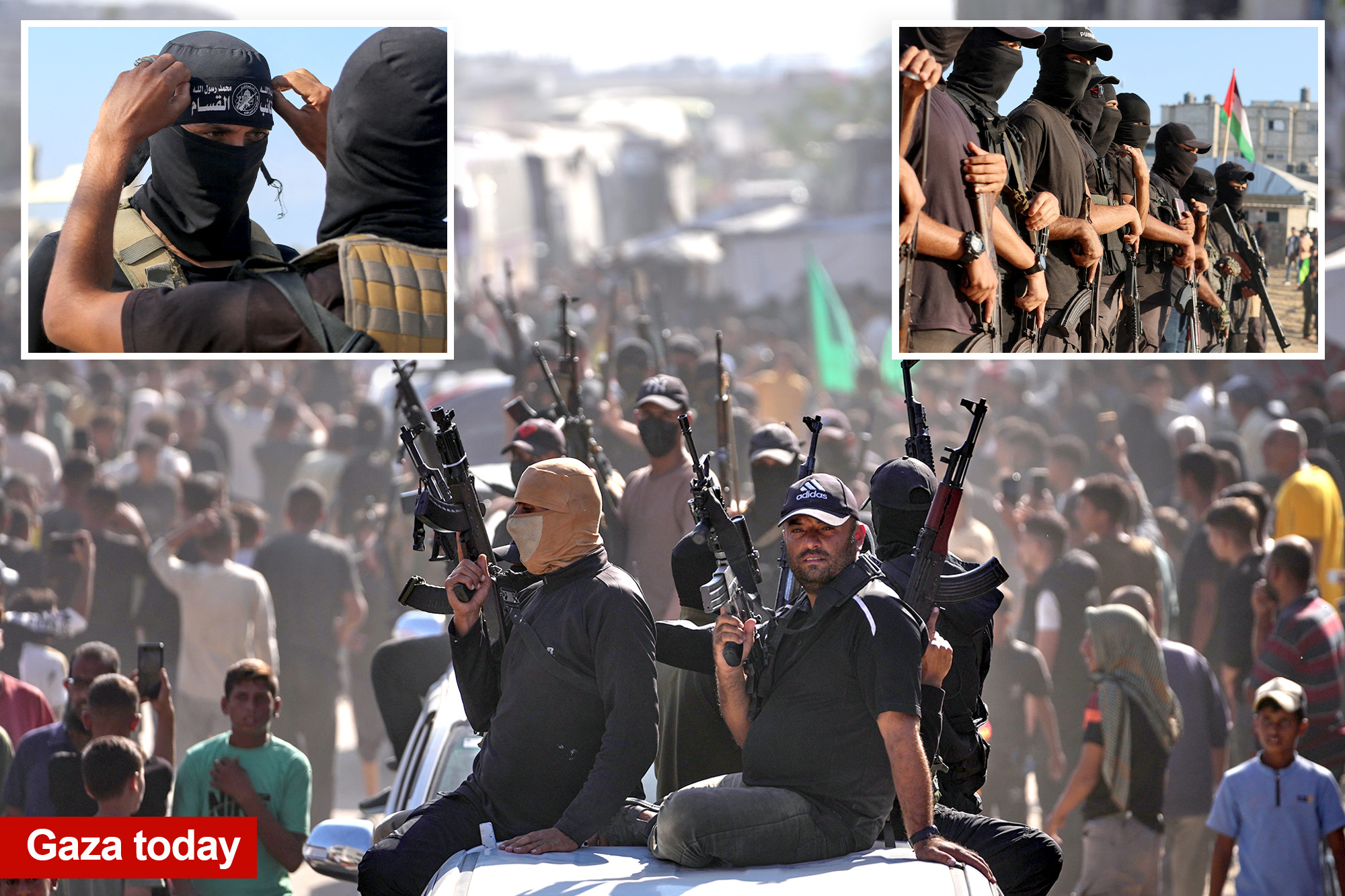 Hamas deploys 7,000 troops to ‘cleanse Gaza’ as Palestinians scramble ...