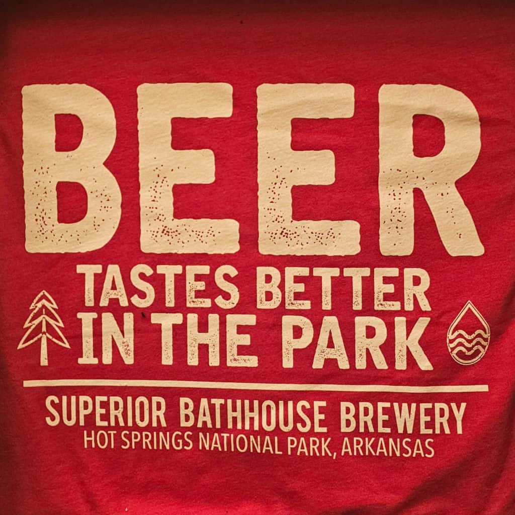 Check out the only brewery in a U.S. National Park in Hot Springs, Arkansas