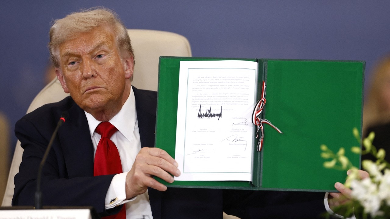 White House releases Trump's peace agreement ending Gaza war; read full ...