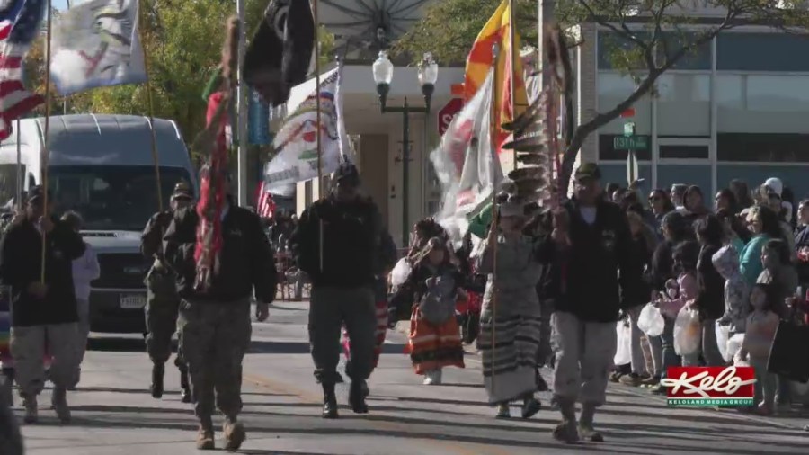 Native Americans’ Day parade: ‘Something just hits home’