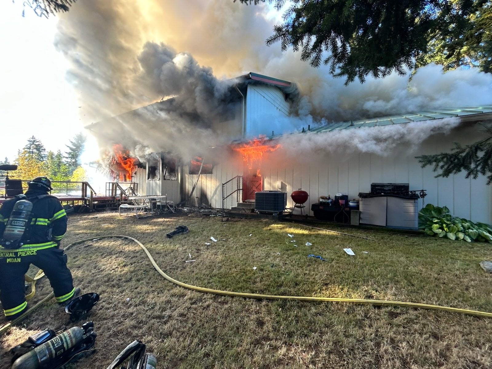 1 dead after house fire in Graham