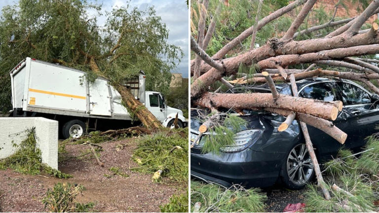 Tempe microburst leaves 130+ displaced, thousands without power