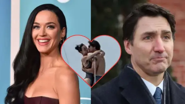 ¡Romance en alta mar! Katy Perry y Justin Trudeau, entre besos y abrazos
