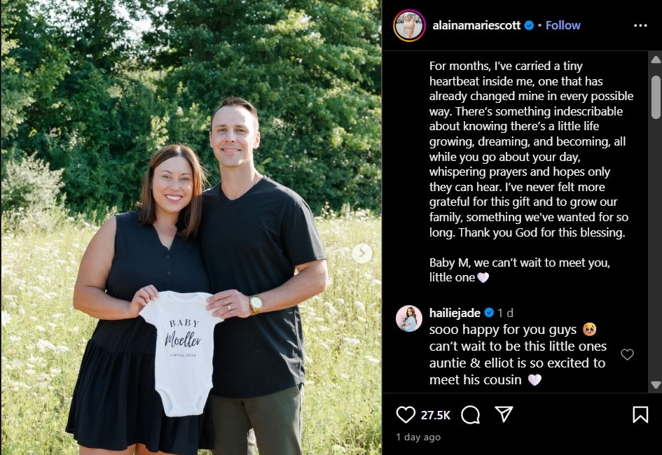 Eminem's daughter Alaina Marie announces pregnancy with husband Matt ...