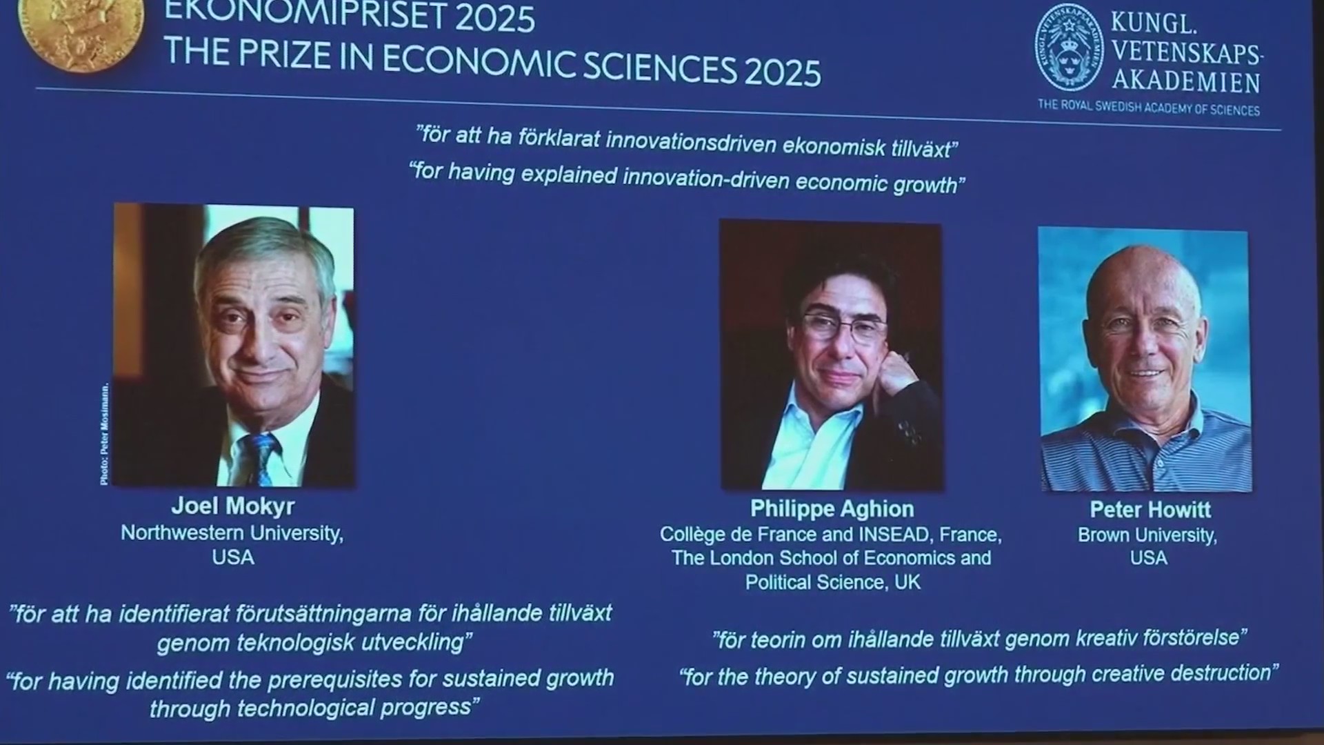 Northwestern professor among 3 researchers awarded Nobel economics prize