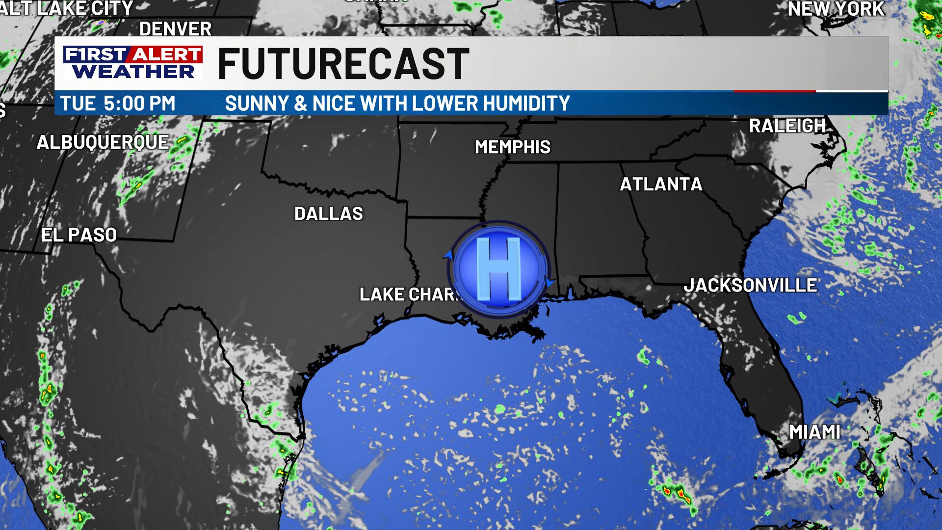 First Alert Forecast: Low humidity will stick around for a few more days.