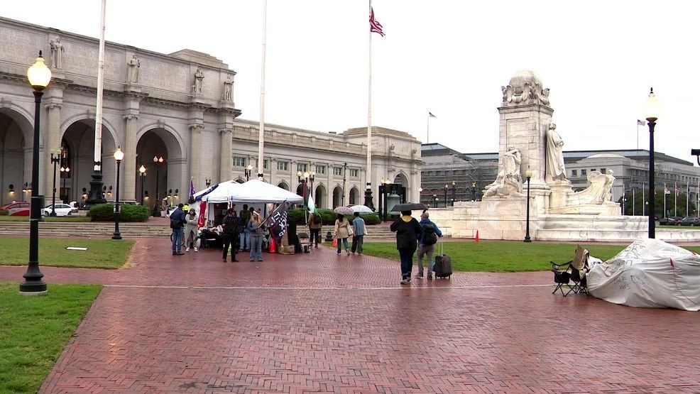Group behind removed Union Station protest encampment says its permit ...